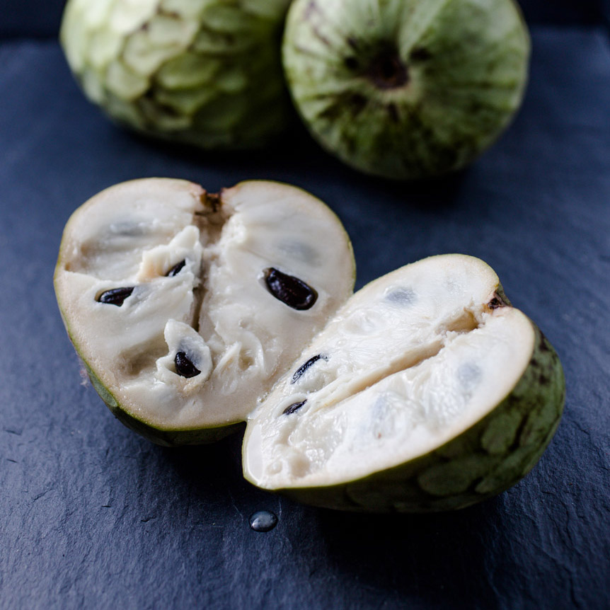 Chirimoyas... a dessert disguised as a fruit! | The Girl Loves To Eat