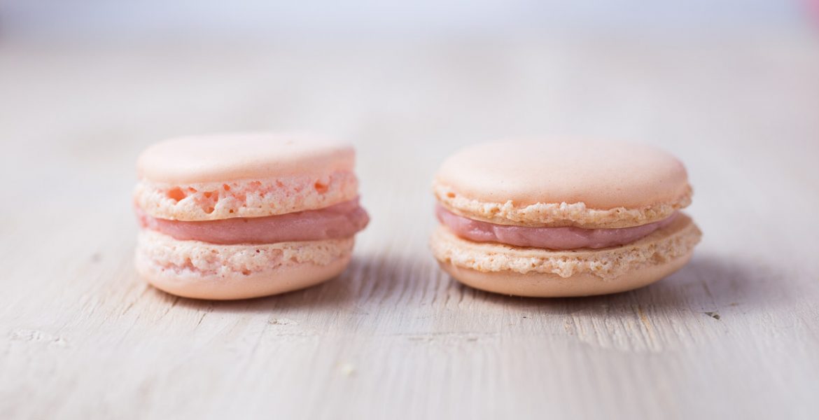 Finally! Success! The first macarons that turned out pretty! | The Girl ...