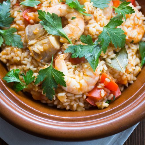 Arroz de tamboril - Rice with monkfish | The Girl Loves To Eat