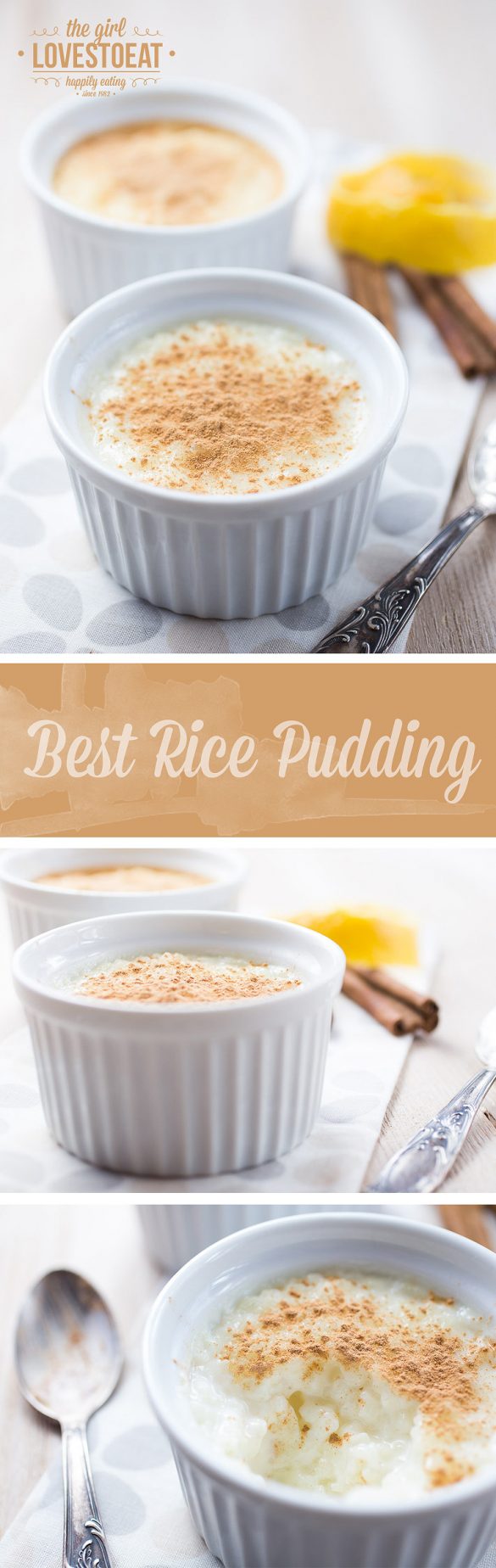 The Best Rice Pudding Ever... | The Girl Loves To Eat