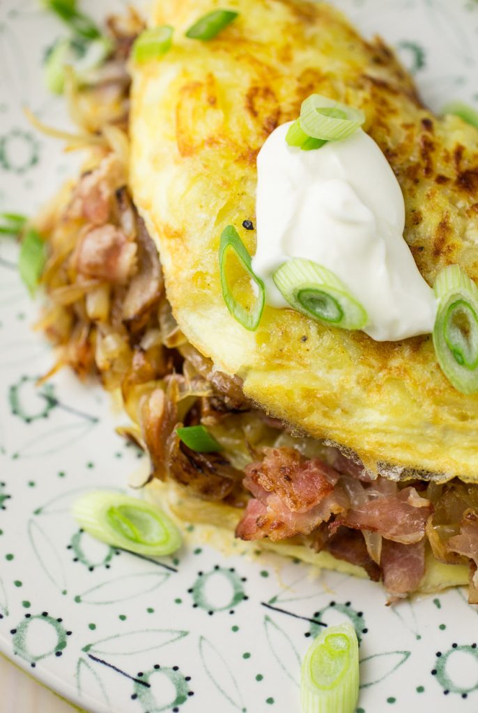 Alpine Omelette | The Girl Loves To Eat