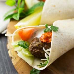 Lamb Kofta Wraps | The Girl Loves To Eat