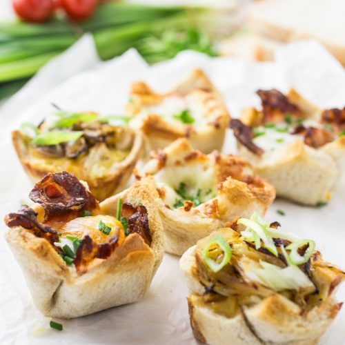 Brunch Cups - 3 different kinds | The Girl Loves To Eat